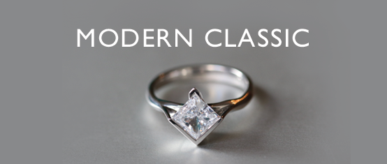 Modern Classic Engagement Rings, Englewood Cliffs, Colorado